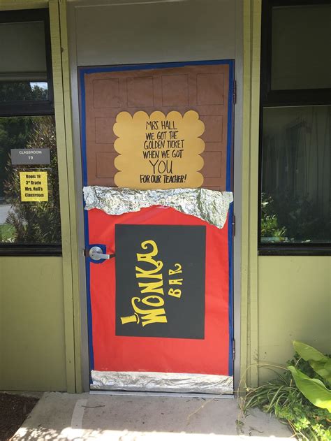 Pin By Amy On Wonka Teacher Appreciation Door Decorations Teacher