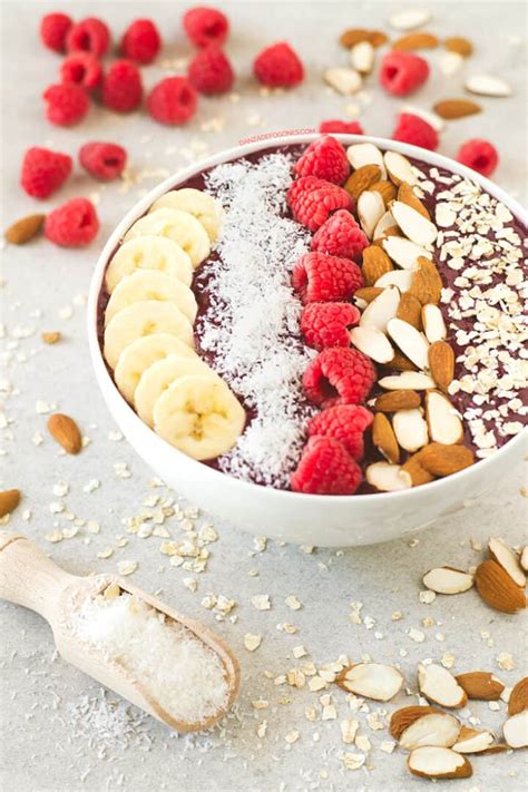 Smoothie Bowl De Arándanos Danza De Fogones