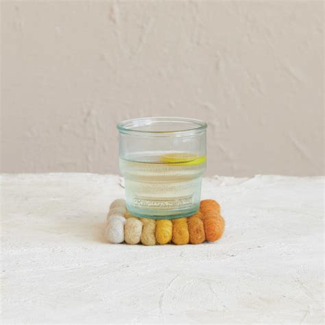 Stackable Recycled Glass Olde Tyme Marketplace