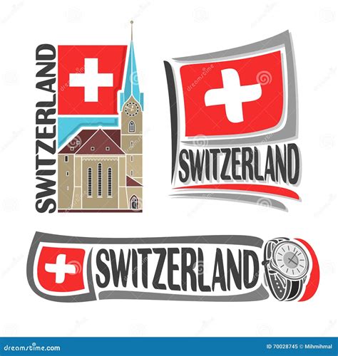 Vector Logo For Switzerland Stock Vector Image 70028745