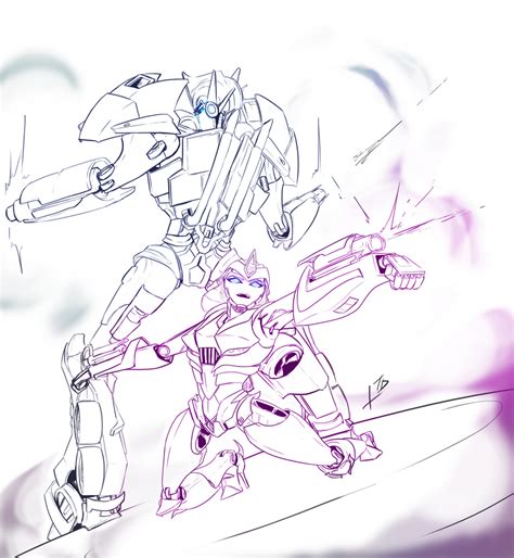 Optimus Prime And Laurelin By Misstridd On Deviantart