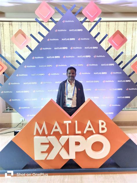 Myself And Aman Was In Matlab Expo Today Vimal R