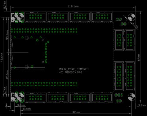 smashtv core stm32f4 midi i o module pcb parts questions midibox