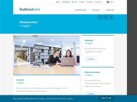 Inloggen Bij Medewerkers Radboudumc Inloggen Bij