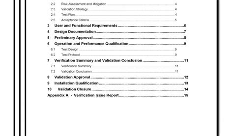 Software Validation Protocol Template Spreadsheet Validation Template