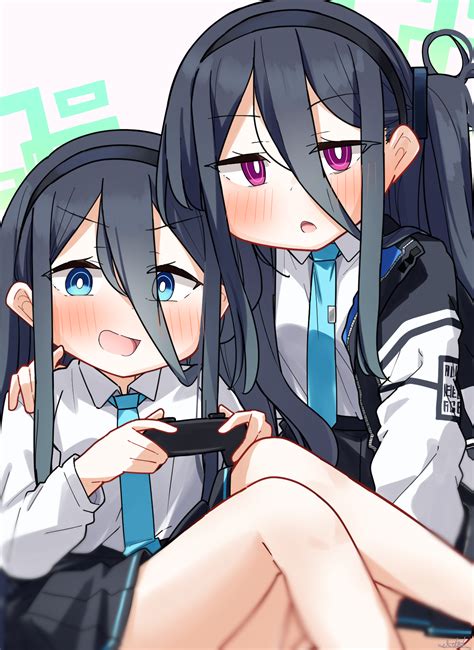 Aris And Kei Blue Archive Drawn By Dashb Danbooru