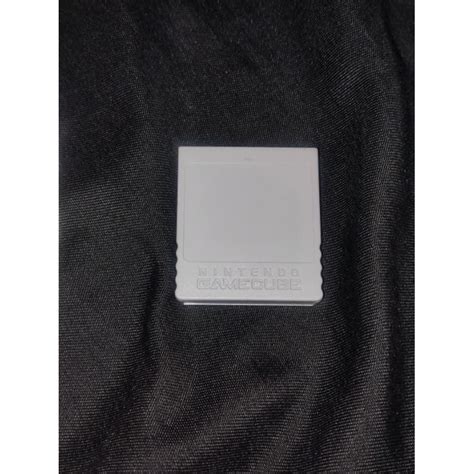 Nintendo Game Cube Memory Card 59 Blocks Shopee Philippines
