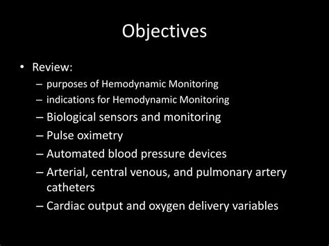 Basic Hemodynamic Monitoring For Nurses Ppsx