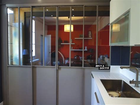 CLOISON VERRIÈRE SUSPENDUE acier sur cloison fixe Verrières intérieurs en Acier Verrières