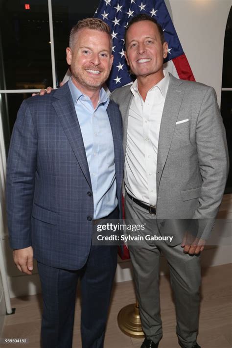 Matt Lashey And Ambassador Richard Grenell Attend Ambassador Grenell