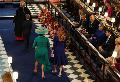 Sarah Ferguson Hat At Princess Eugenies Wedding Reactions Ps Fashion
