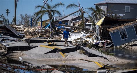 Huracán Idalia El saldo de muerte y destrucción que dejó el huracán Ian en Florida que un año
