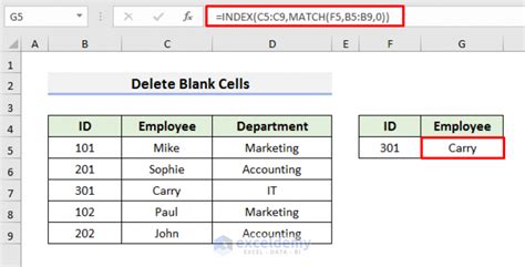 Fixed Index Match Not Returning Correct Value In Excel 5 Reasons
