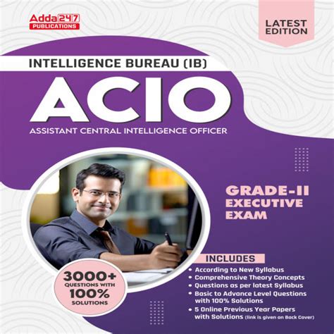 A Comprehensive Guide For Intelligence Bureau Acio Grade Ii 2024 Exam English Printed Edition By