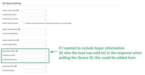 Using The QueueID Via REST API LeadByte Support