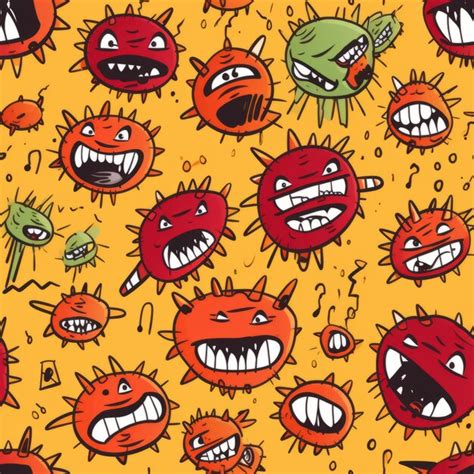 5 000 Angry Scribbles Pattern Pictures