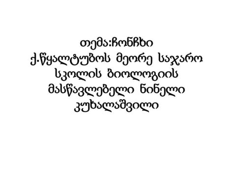 ჩონჩხი Pptx