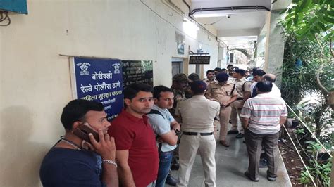 In Photos Mumbai Train Firing Victim Families Wait Outside Jj Hospital