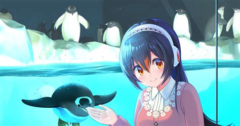 けものフレンズ ジェーンとペンギン水槽 わたぺんのイラスト Pixiv