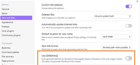 Is There An Easy Way To Create A Link To A Section In Another File