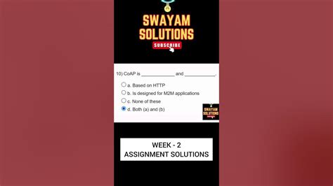Introduction To Iot Week 2 Assignment Solutions Swayam Nptel