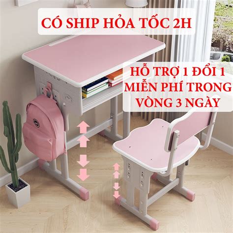 Mua Bàn Ghế Học Sinh Chống Gù Lưng Bz8bộ Bàn Ghế Cho Bé Tiểu Học Chống