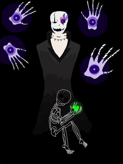 Artstation Gaster Fan Art Undertale Character