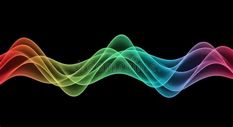 Overlapping Spectrum Stock Illustrations 4676 Overlapping Spectrum