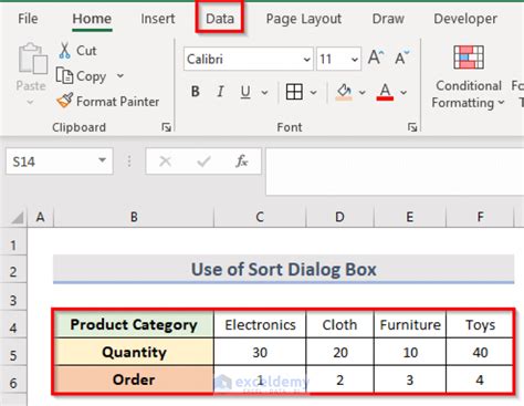how to reverse order of data in excel 4 useful methods