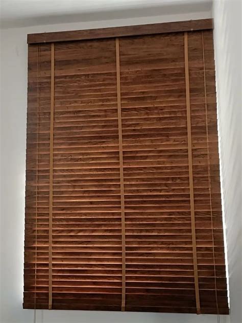 Brown Wooden Window Blinds At ₹ 300sq Ft Wooden Blinds In Dehradun