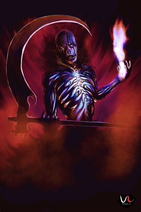 Artstation Death Taker Of Souls