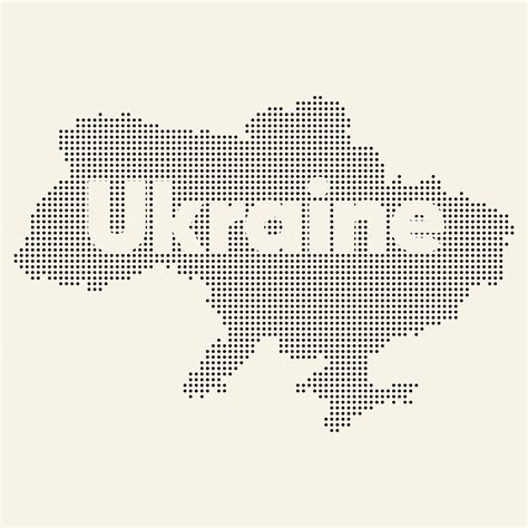 Карта украины Премиум векторы