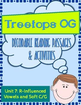 R Influenced Vowels Soft C And G Decodable Reading Passages TPT