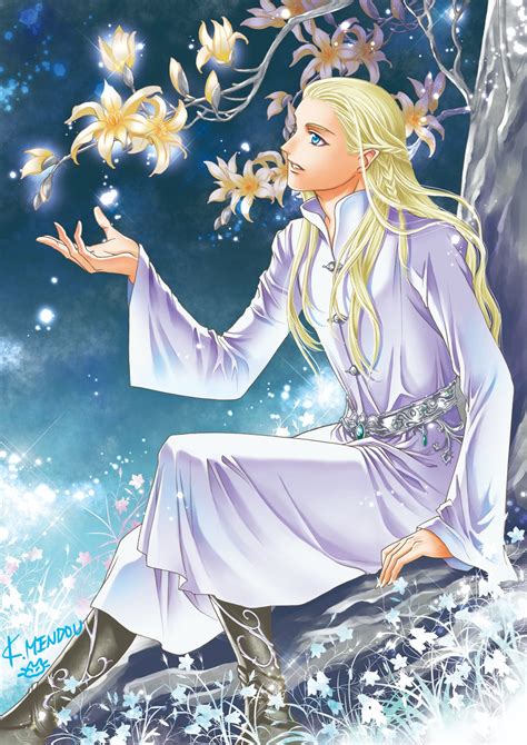 Legolas Tolkiens Legendarium And 1 More Drawn By Kazuki Mendou