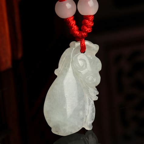开光a货冰种翡翠如意小福瓜吊坠玉坠 天然缅甸玉石吉祥物项链挂件 yonyin9988