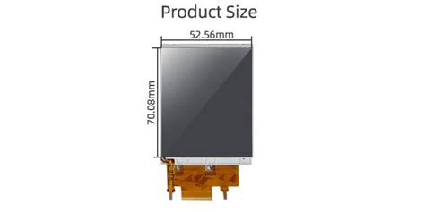 Com35t3112dtr Ortustech 35 Inch Tft Lcd Display 240x320 Parallel Rgb