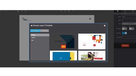 Memilih Layout Template BITS