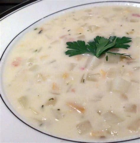Simple Clam Chowder Soup Recipe