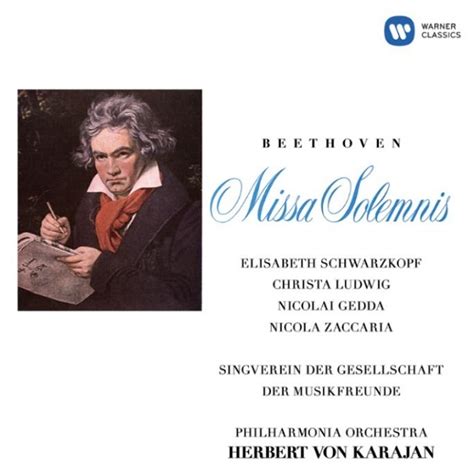 Herbert Von Karajan Beethoven Missa Solemnis