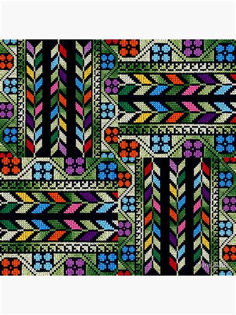 Palestinian Arrows In Colors And Black Sticker By Muniralawi Redbubble