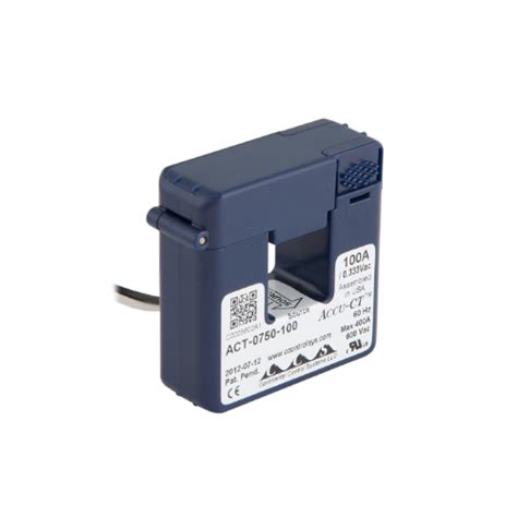 Accu Ct 100 Amp Split Core Current Transformer 333mv Sensor T Act 0750 Us Solar Supplier