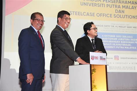 Meanwhile Dato Dr Megat Sany Also Had The Opportunity To Tour Around The Upm Faculty Of