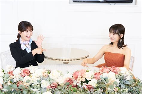 赤﨑千夏 赤崎千夏 On Twitter 『結婚式は あいのなかで』2週にわたりありがとうございました💐 素敵なドレスを着せていただいて