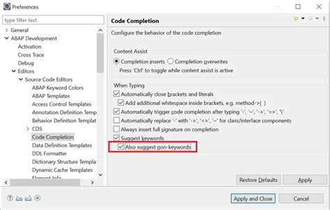 Exploring Abap Editor [2] The Code Completion Sapgui And Eclipse Discovering Abap