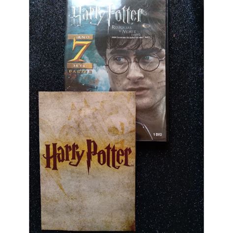 DVD Harry Potter e as Relíquias da Morte Parte Mapa Adesivos Shopee Brasil