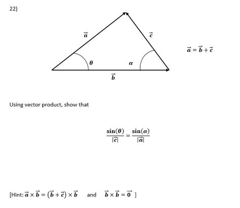Solved Using Scalar Product Show That