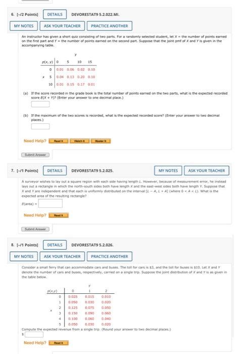 solved an instructor has given a short quiz consisting of