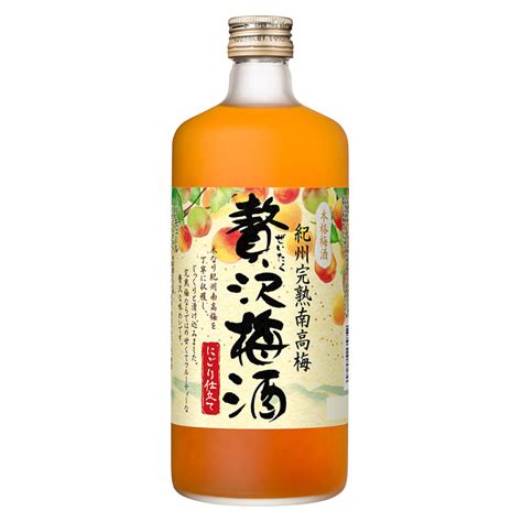 贅沢梅酒 紀州完熟南高梅｜梅酒｜オエノングループ