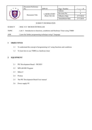 Lab Microcontroller Pdf