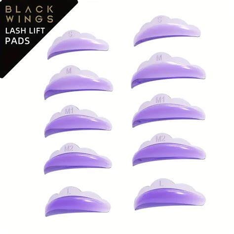 Q Elastic Purple Lash Perm Pads Keratin Lifting Eyelash Temu Australia